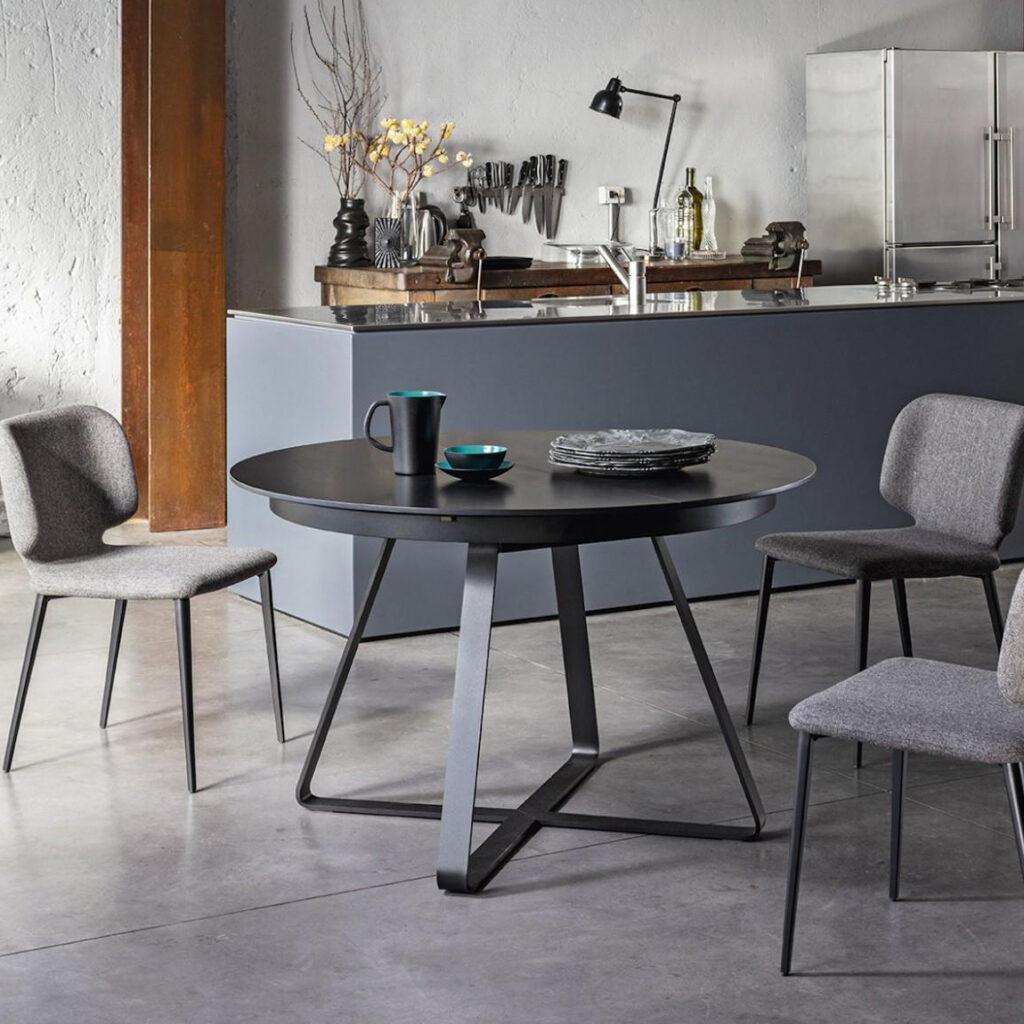 MIDJ: Paul Round Extendable Table | Michelangelo Designs