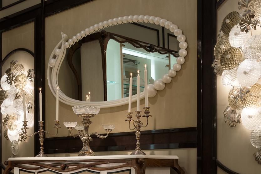 Decoglam: Ghirigoro Mirror | 19261 | Michelangelo Designs
