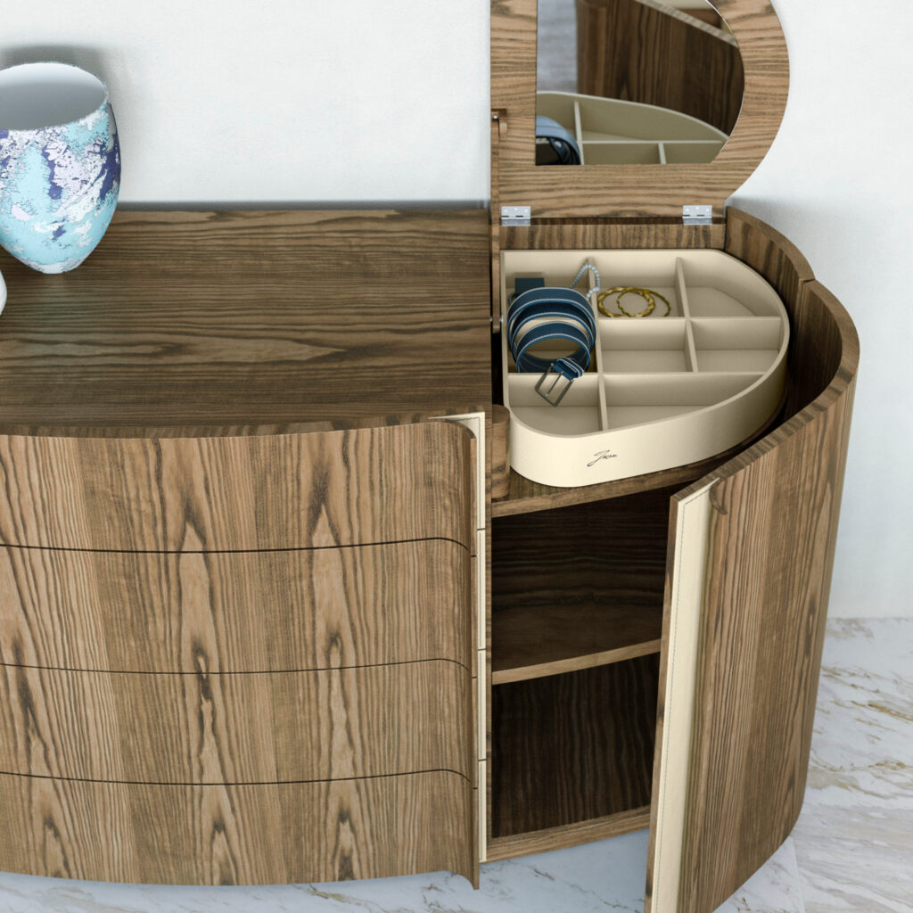 FAZZ: Jacqueline Chest of Drawers & Bedside Table | Michelangelo Designs