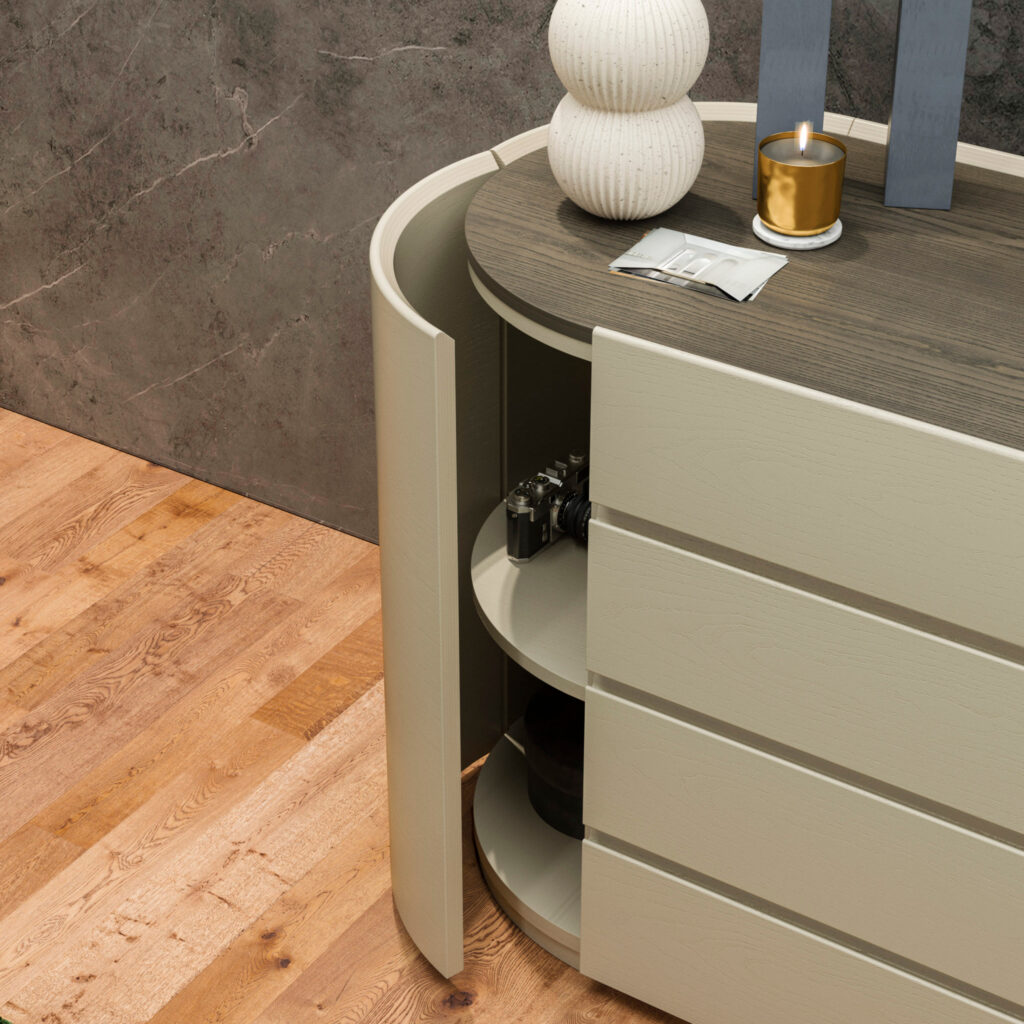 FAZZ: Incanto Chest, Tallboy & Bedside Table | Michelangelo Designs