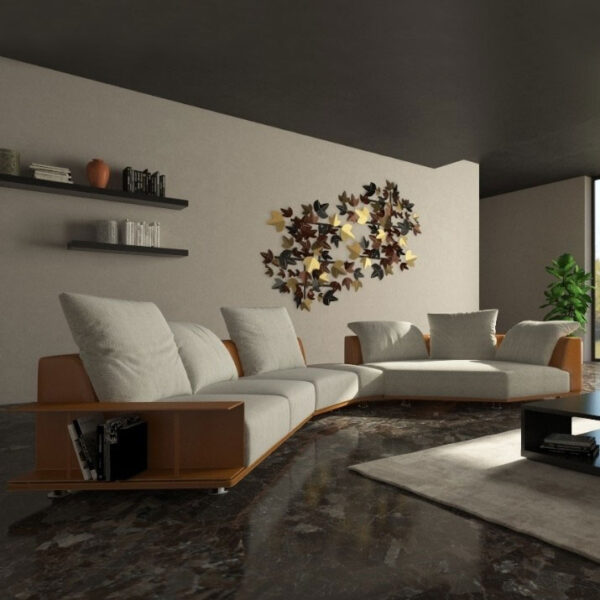 MANT: Grand Tour Modular Sofa with Bookcase | Michelangelo Designs