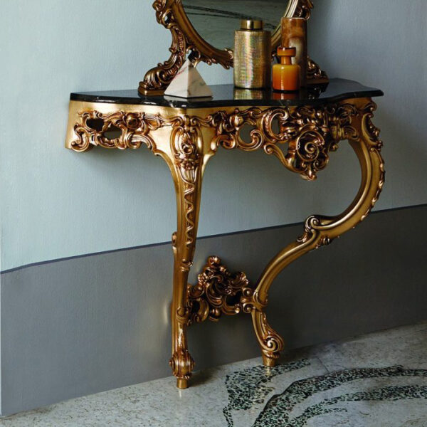 SIL: 103 Console with Marble Top | Michelangelo Designs