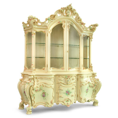 SIL: 991 Minerva Glass Cabinet | Michelangelo Designs