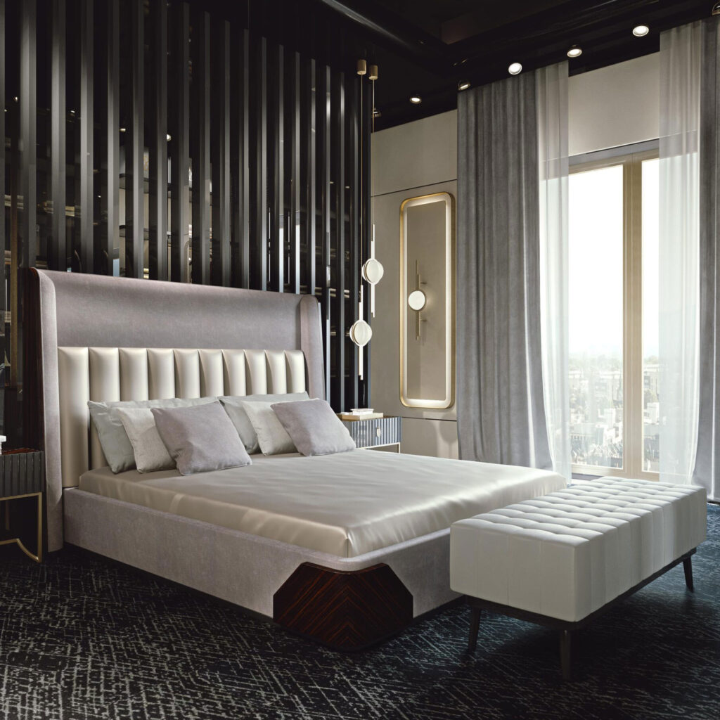 BIAN: E10030 Impero Bed | Michelangelo Designs